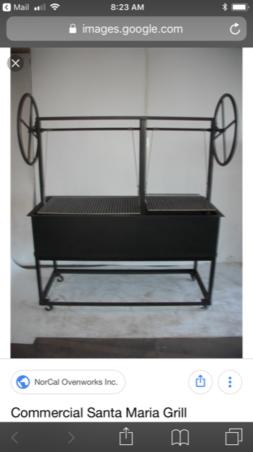Diy Santa Maria Grill No Welding : Building A Grill With A Crank ...