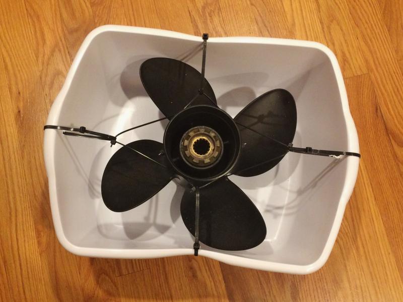 ArimaOwners.com - Spare Prop Storage