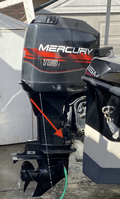 What is this hose on my lower unit (solved)