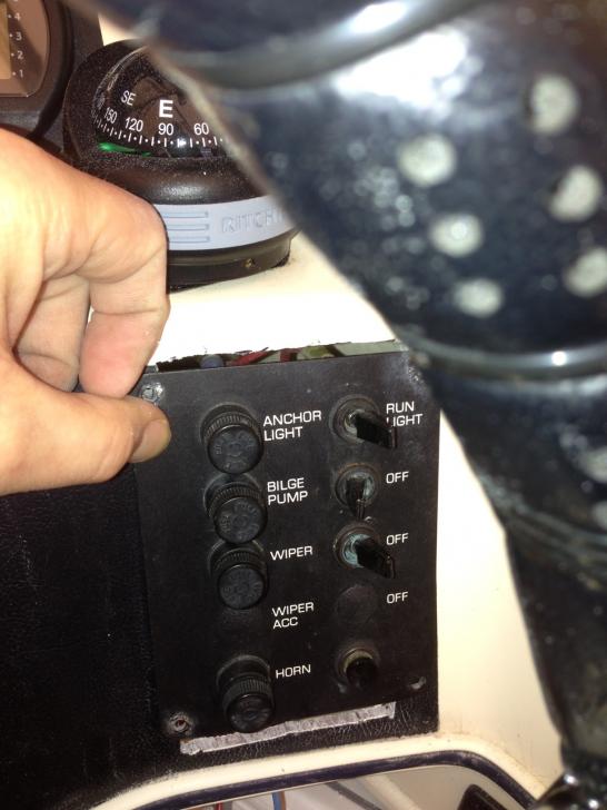 Blue Sea Weatherdeck 4306 Switch Panel Install