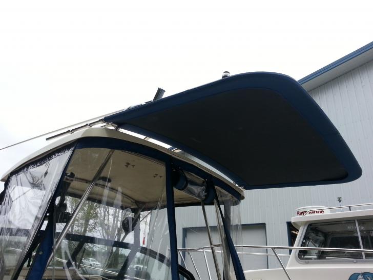 ArimaOwners.com - Finn's top rain and sun shield