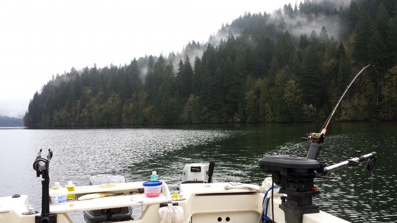 Lake Merwin Kokanee Fishing