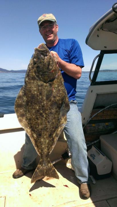 ArimaOwners.com - Middle Bank 52# Halibut, May, 2013