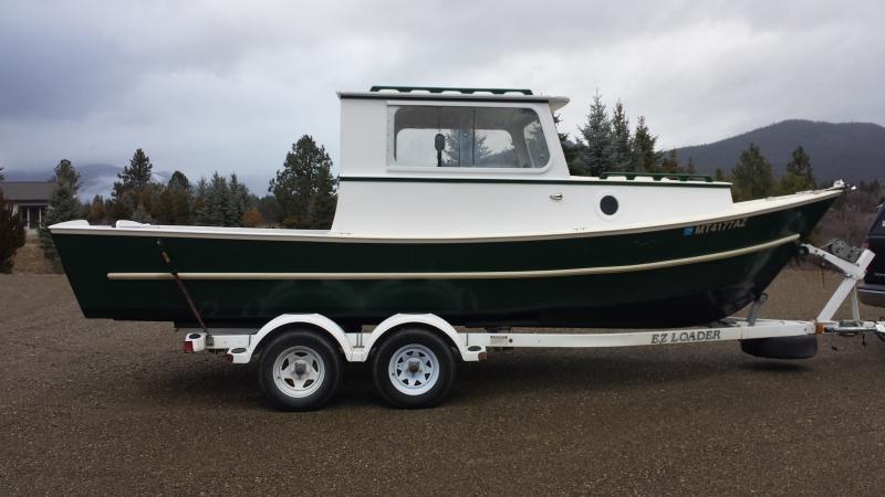 My Tolman Alaskan Widebody Skiff for sale or *Trade* (pix up)